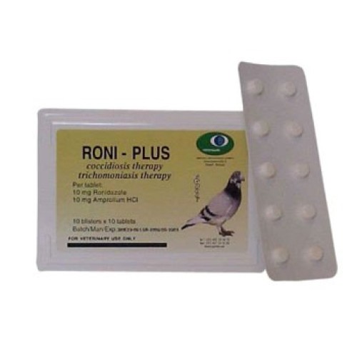 Roni-Plus 100 tablets - 3 in 1 - Canker - by Pantex